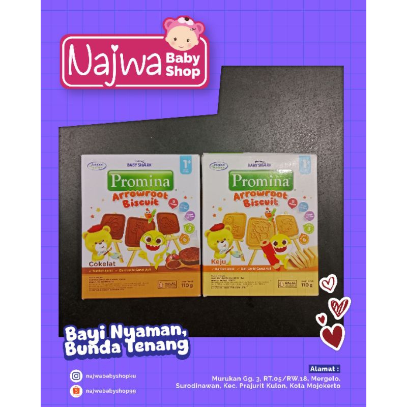 Jual PROMINA 1+ ARROWROOT BISCUIT 110 G | Shopee Indonesia