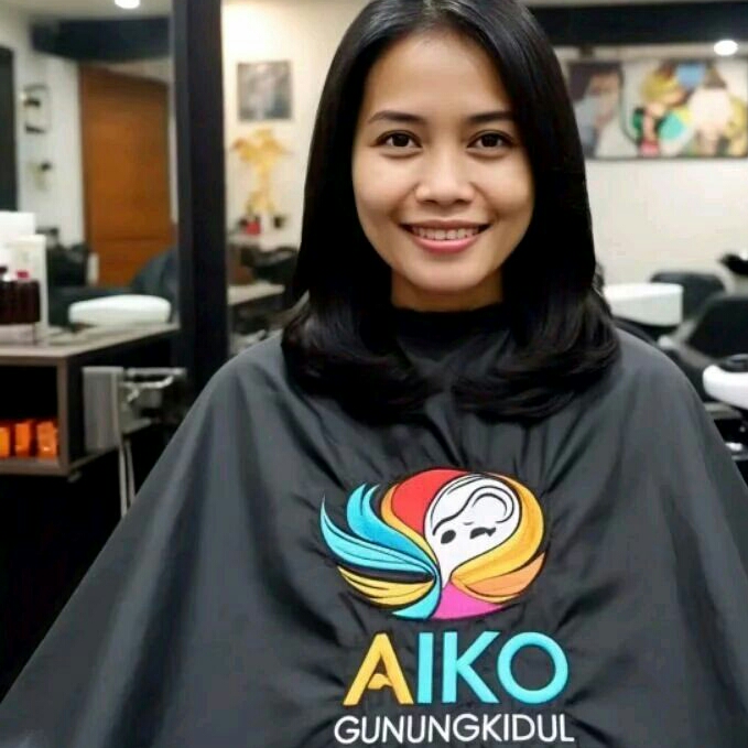 Jual Custome Kain PANGKAS rambut kain barbershop barber potong rambut ...