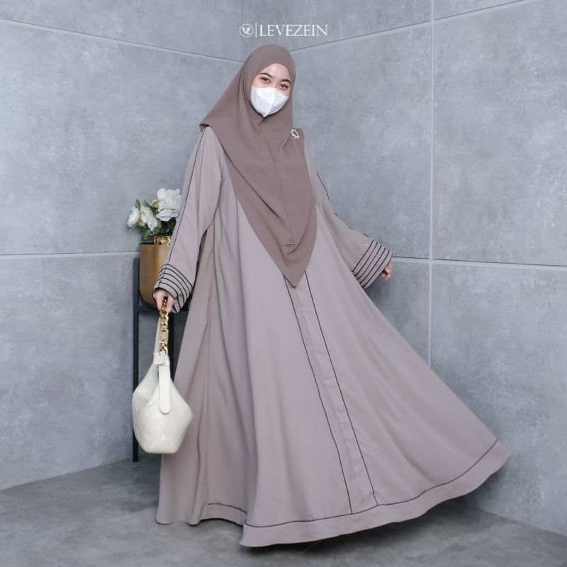 Jual Jazeera Abaya Syari bahan Sophia by Levezein (Gamis Haji dan Umroh) | Shopee Indonesia