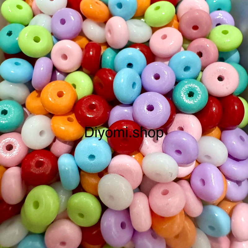 Jual manik donat glass ( kaca ) premium | Shopee Indonesia