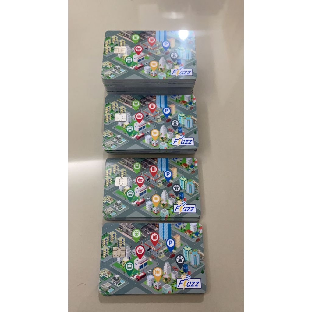 Jual CUSTOM ETOLL EMONEY DESIGN BEBAS / CETAK KARTU E-TOLL PRINT UV ...