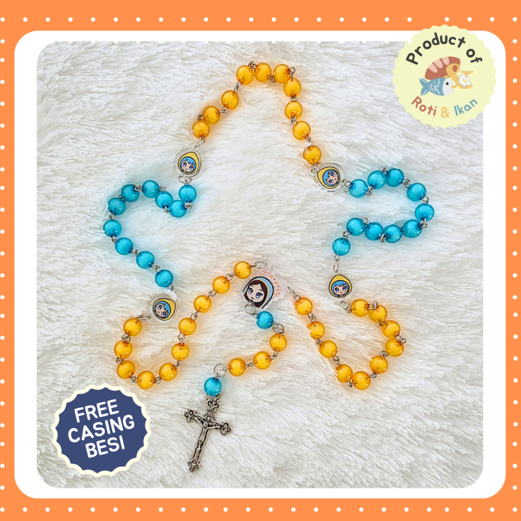 Jual Rosario Luce Maskot Yubelium 2025 manik halus 8mm | Variasi Harces ...