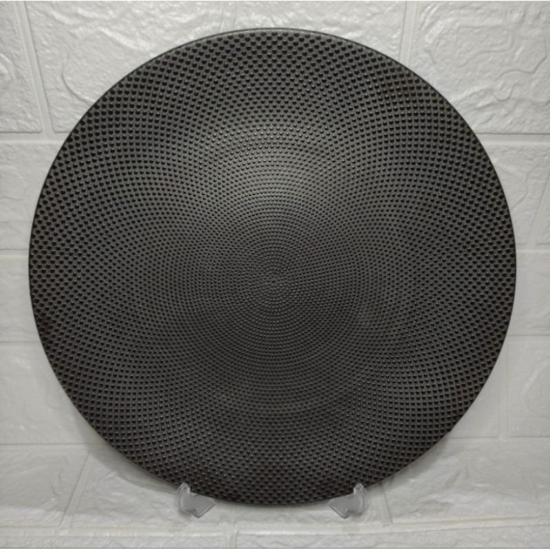 Jual Piring makan Dinner plate Piring cafe Piring hitam Piring estetik ...