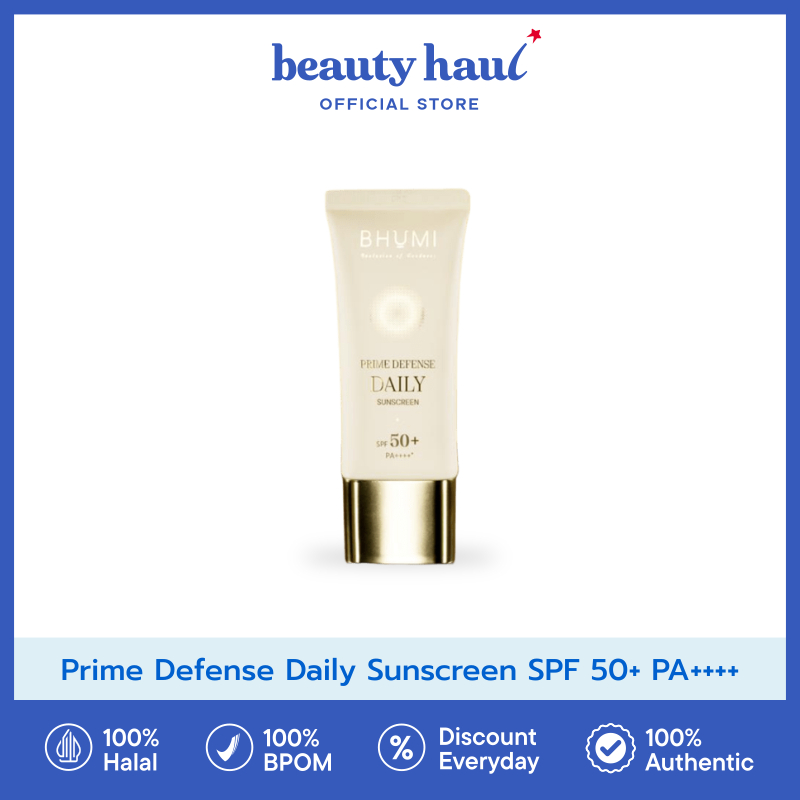 Jual BHUMI Prime Defense Daily Sunscreen SPF 50+ PA++++ | Shopee Indonesia