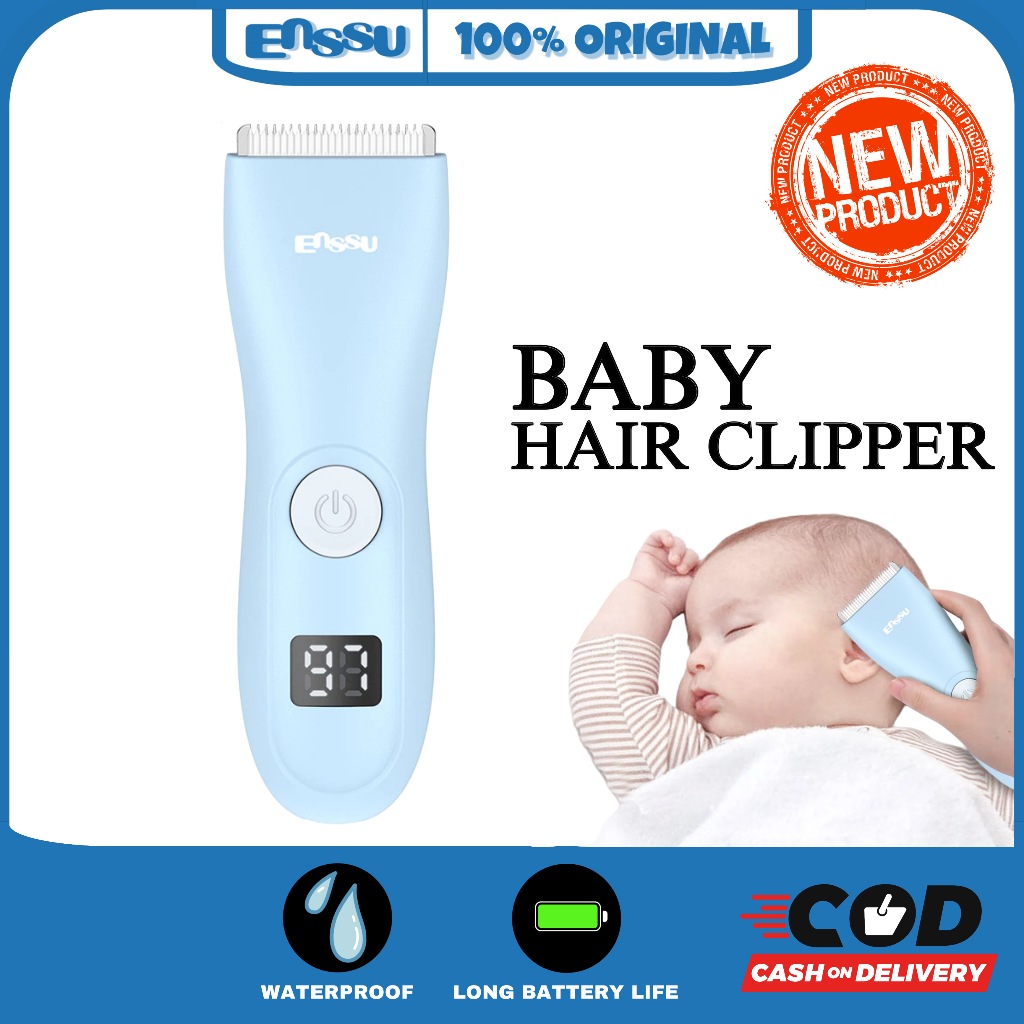 Jual ENSSU Hair Clipper Baby Alat Pemotong Rambut Elektrik 11 in 1 ...