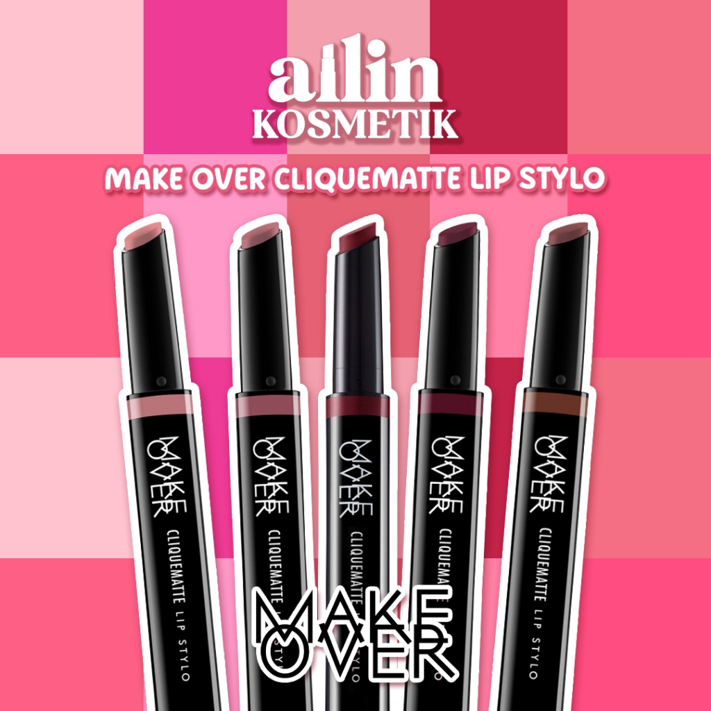 Jual AiLiN MAKE OVER Cliquematte Lip Stylo | Lipstick Matte | Shopee ...