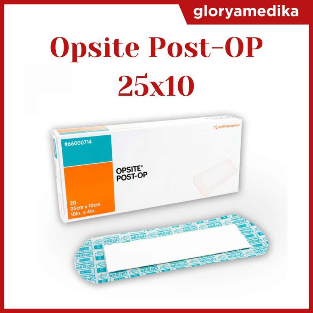 Jual OPSITE POST-OP 25 cm x 10 cm | Dressing Luka Pasca Operasi ...