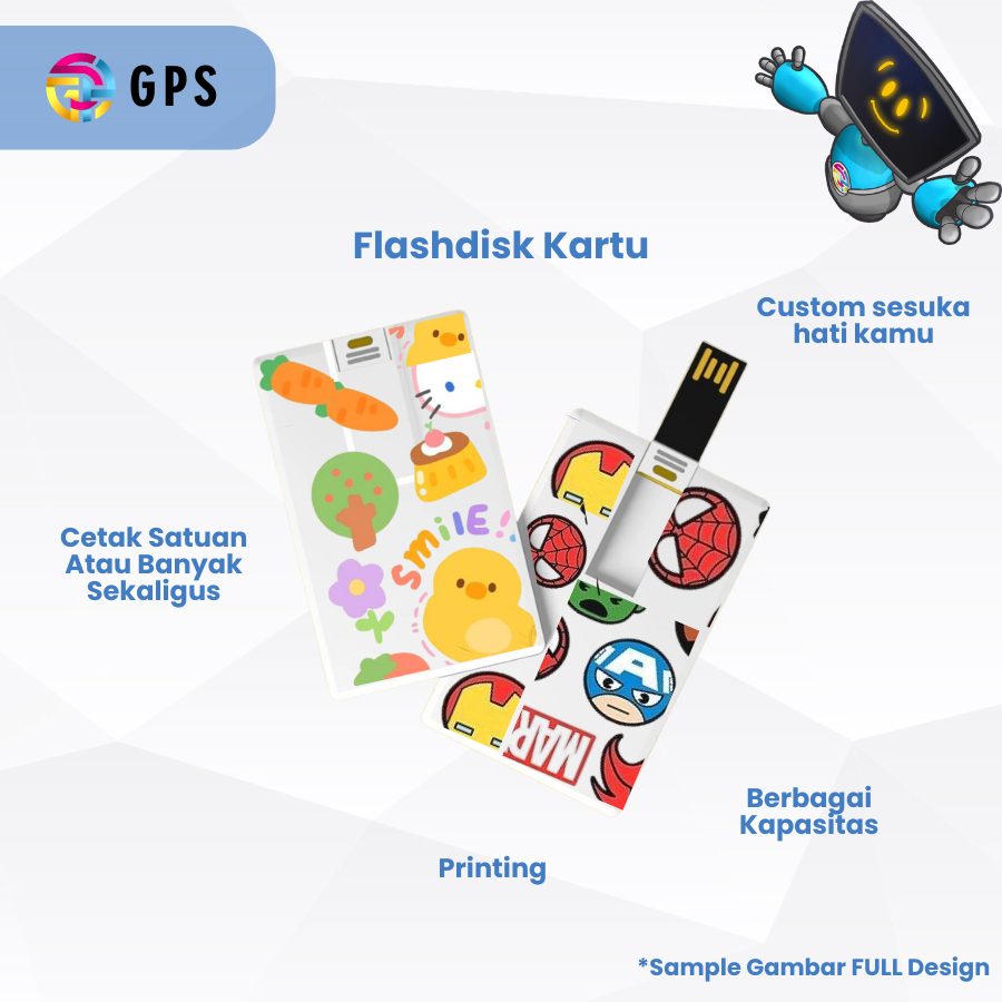 Jual GVIBES - CUSTOM FLASHDISK KARTU BERBAGAI KAPASITAS | Shopee Indonesia