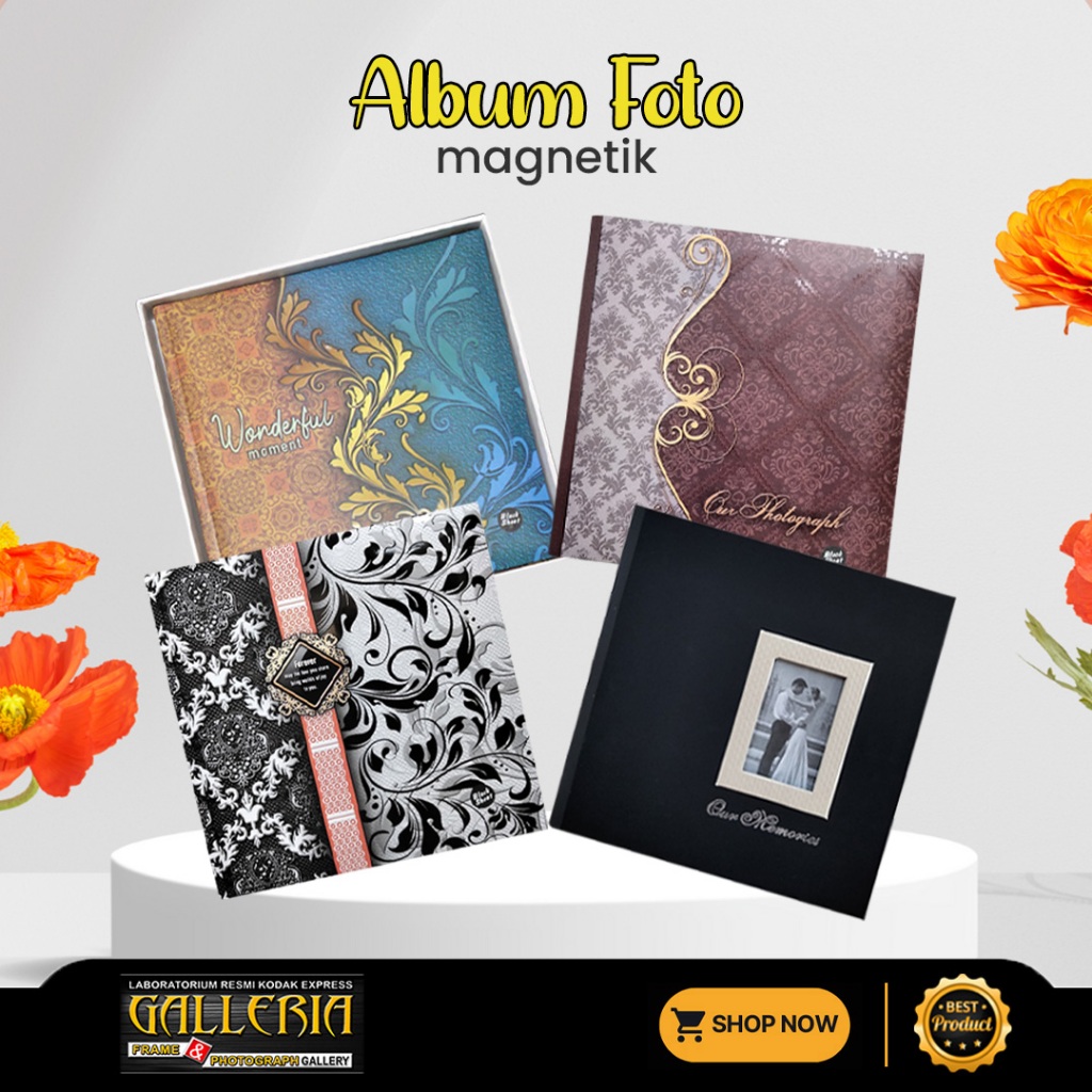 Jual Album Foto Magnetik/Album Tempel | Shopee Indonesia