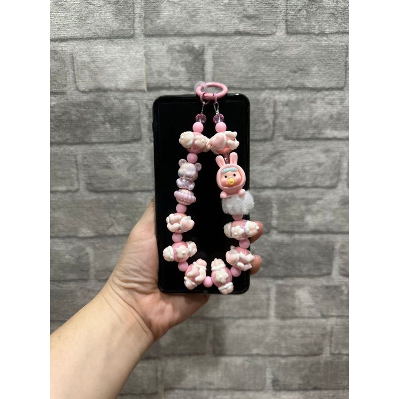 Jual Baby Dots Pink Phone Strap Gantungan Hp Lucu Imut | Shopee Indonesia