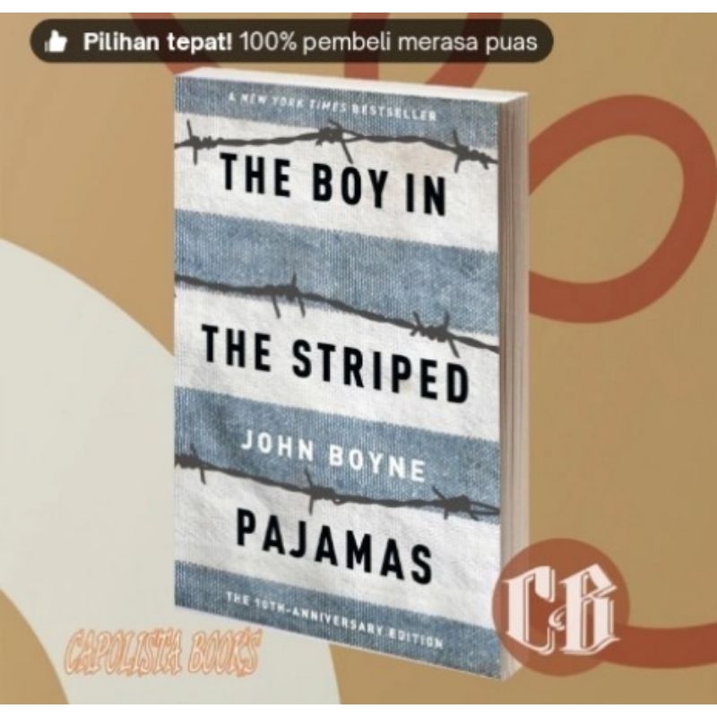 Jual Buku The Boy in the Striped Pajamas John Boyne | Shopee Indonesia