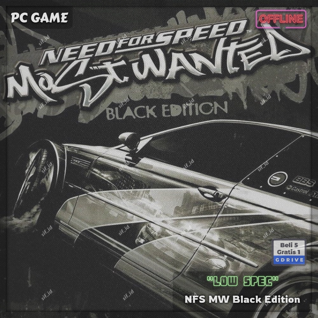 Jual Need for Speed Most Wanted - Black Edition V 1.3 - NFS Most Wanted ...