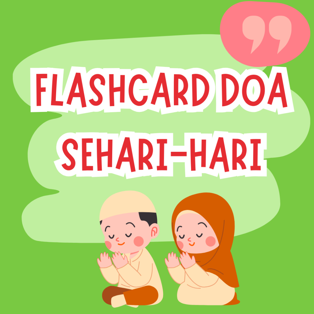 Jual Flashcard Doa Sehari Hari Untuk Anak Menghafal Doa Untuk Anak TK ...