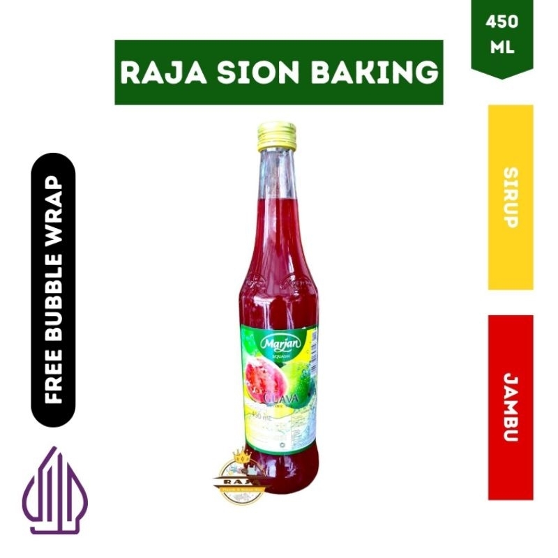 Jual Sirup Marjan Squash Jambu Biji 450ml | Shopee Indonesia