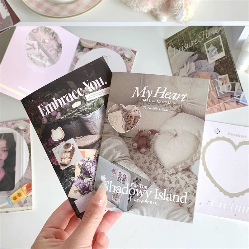 Jual chaeya things - alas packing photocard flower dessert aesthetic ...