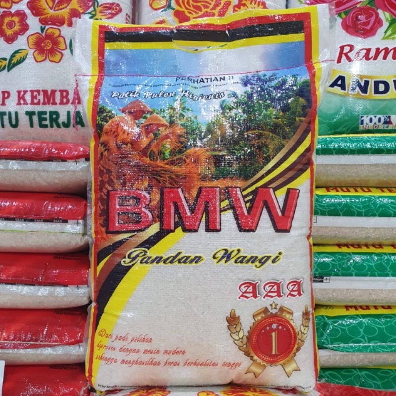 Jual BERAS BMW AAA PANDAN WANGI SUPER 5 KG s/d 20 KG | Shopee Indonesia