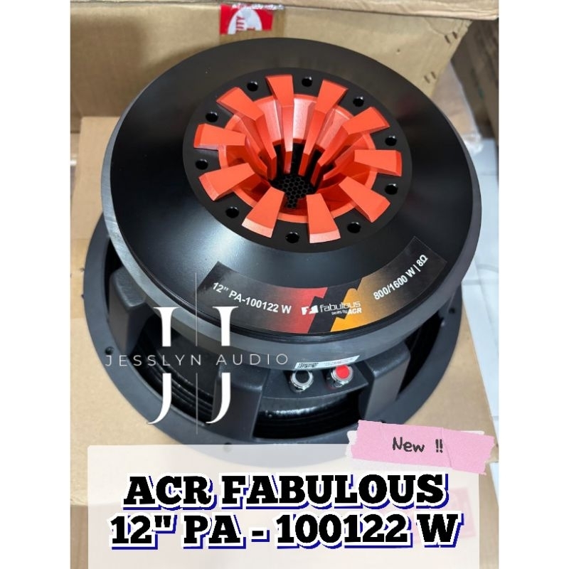 Jual Speaker ACR Fabulous 12 inch PA 100122 W ORIGINAL / speaker 12 ...