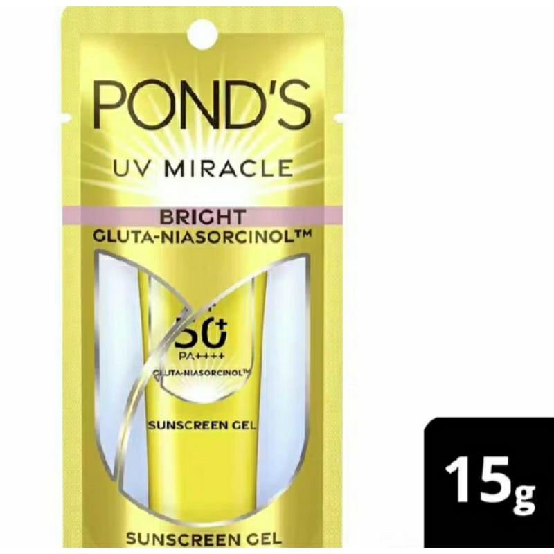 Jual ponds UV miracle protect & repair sunscreen spf 50pa+++ 15g ...