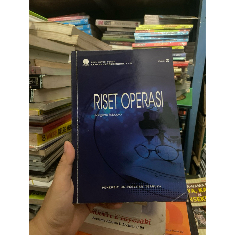 Jual Riset Operasi edisi 2 universitas terbuka | Shopee Indonesia