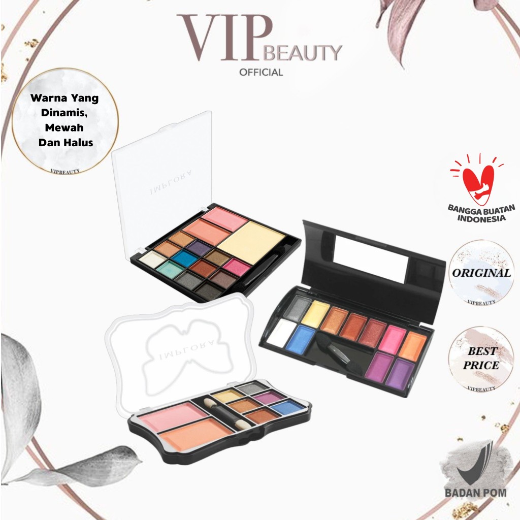 Jual IMPLORA Eyeshadow Palette - Thesmokes (11 Color) | The Brights ...