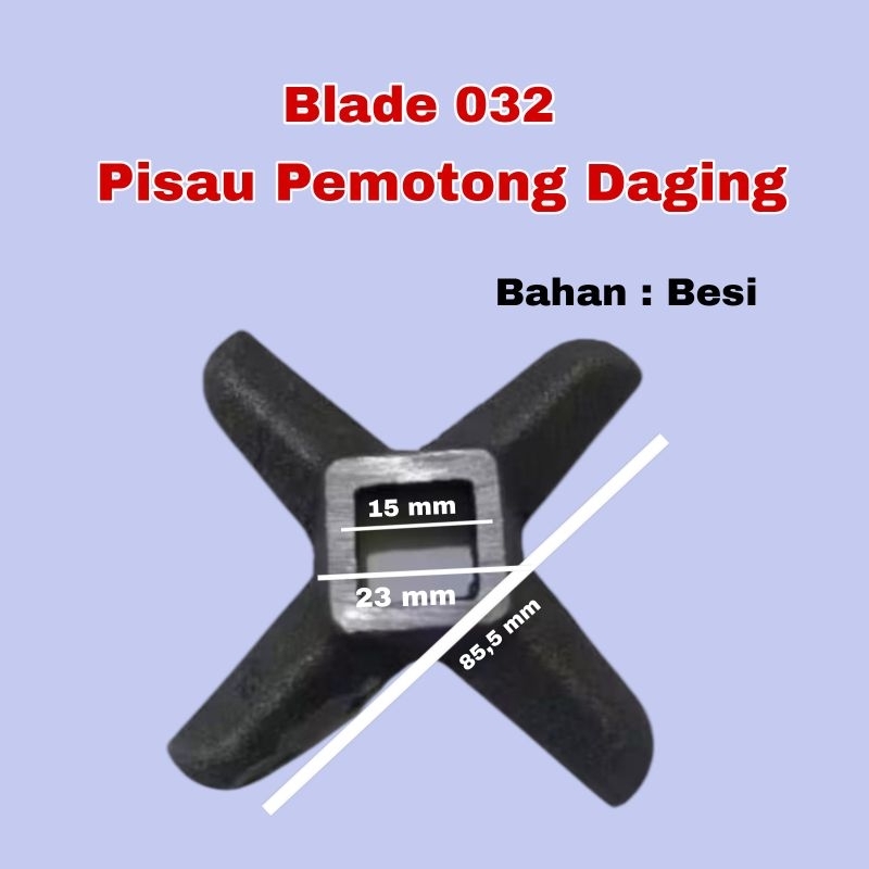 Jual Blade Pisau pemotong daging No. 32 Blade meat grinder besi ...