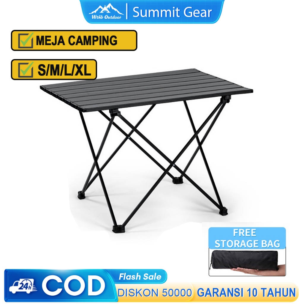 Jual WTHB Outdoor Meja Lipat Outdoor Aluminium Meja Lipat Camping Meja ...