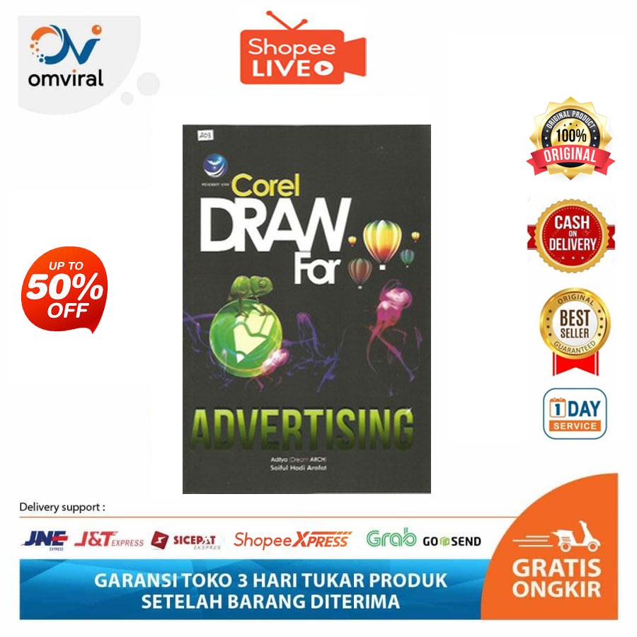 Jual Buku Design Graphics : CorelDraw For Advertising Andi Publisher ...