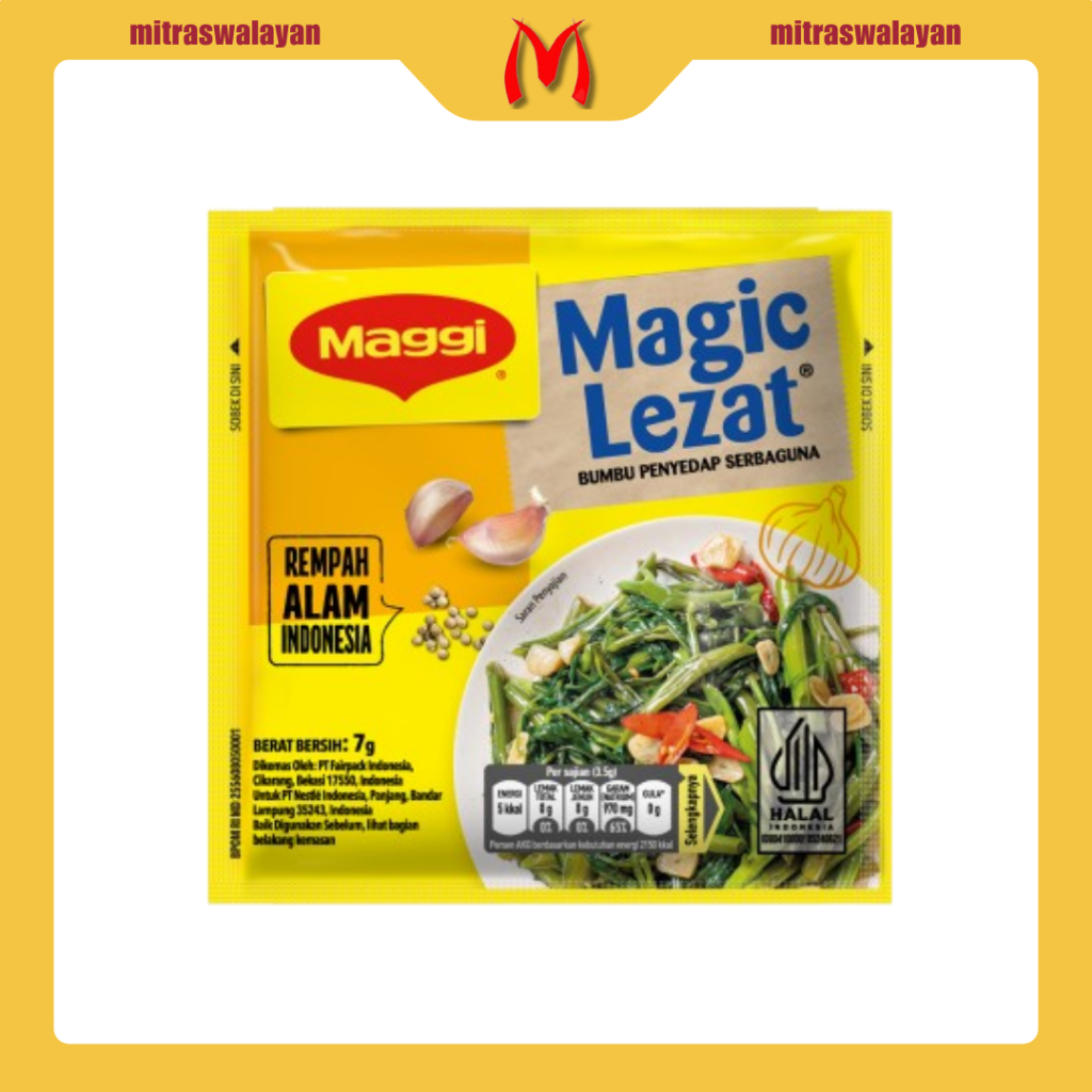 Jual MAGIC Lezat 1 Renteng isi 12 sachet @7gr | Shopee Indonesia