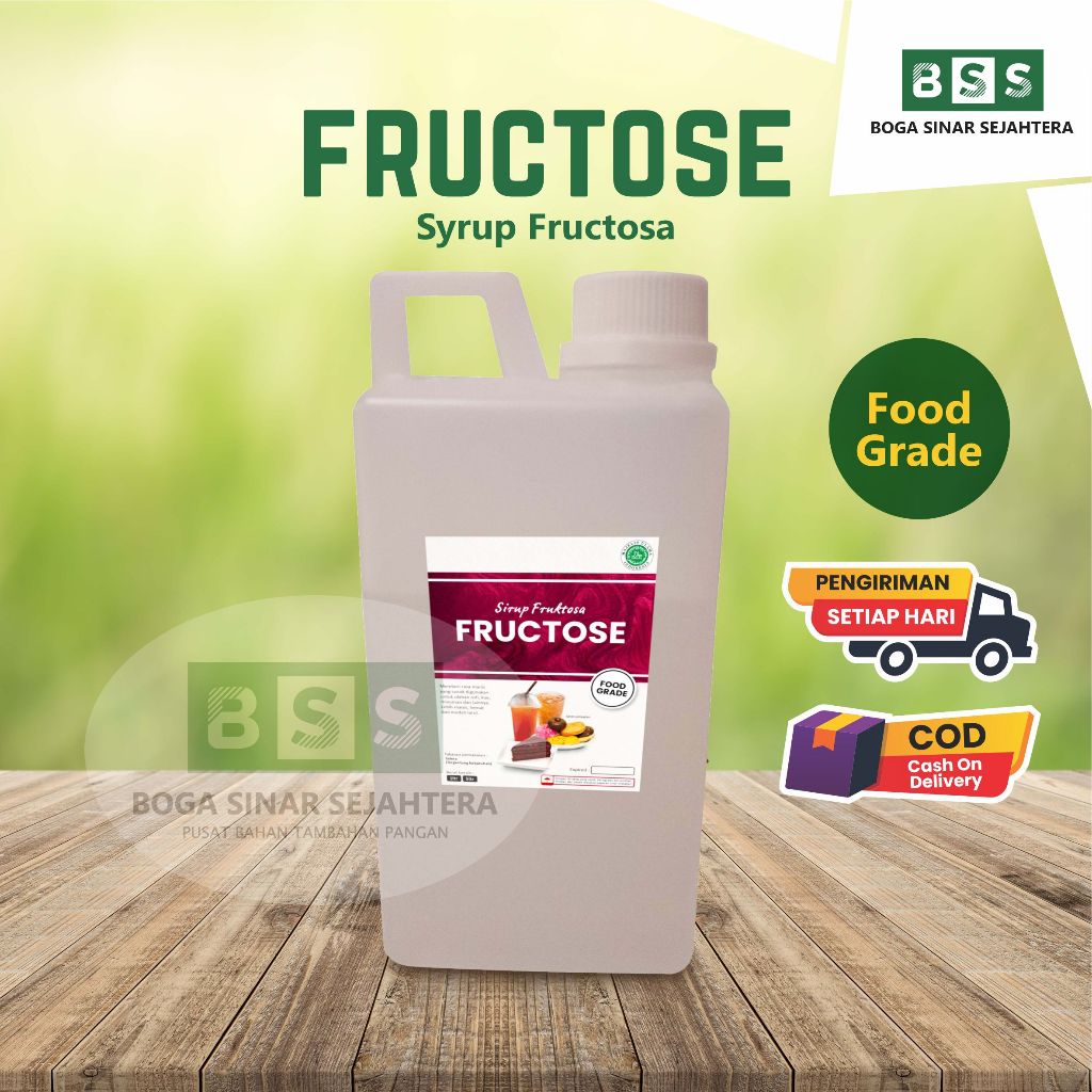 Jual Gula Cair fructose syrup / fruktosa 1ltr | Shopee Indonesia
