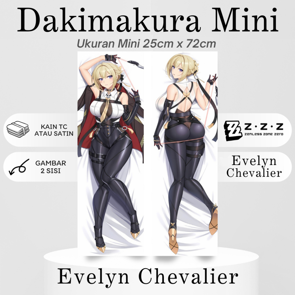 Jual DAKIMAKURA Mini EVELYN CHEVALIER ZZZ - Sarung bantal Mini Waifu ...