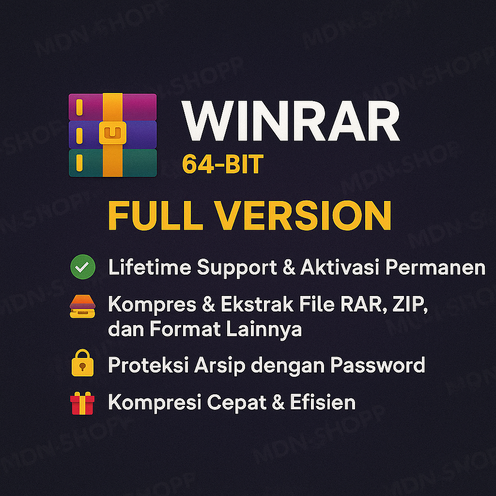 Jual Winrar 64 Bit Full Version Terbaru | Shopee Indonesia