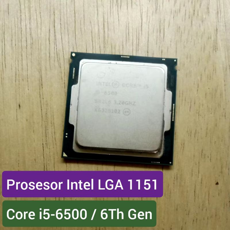 Jual Prosesor Intel Core i5-6500 soket lga 1151/H110 try ok | Shopee Indonesia