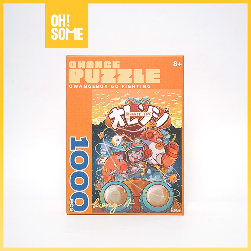Jual OHSOME - OWANGEBOY Go Fighting Puzzle 1000pcs - Puzzle Susun ...