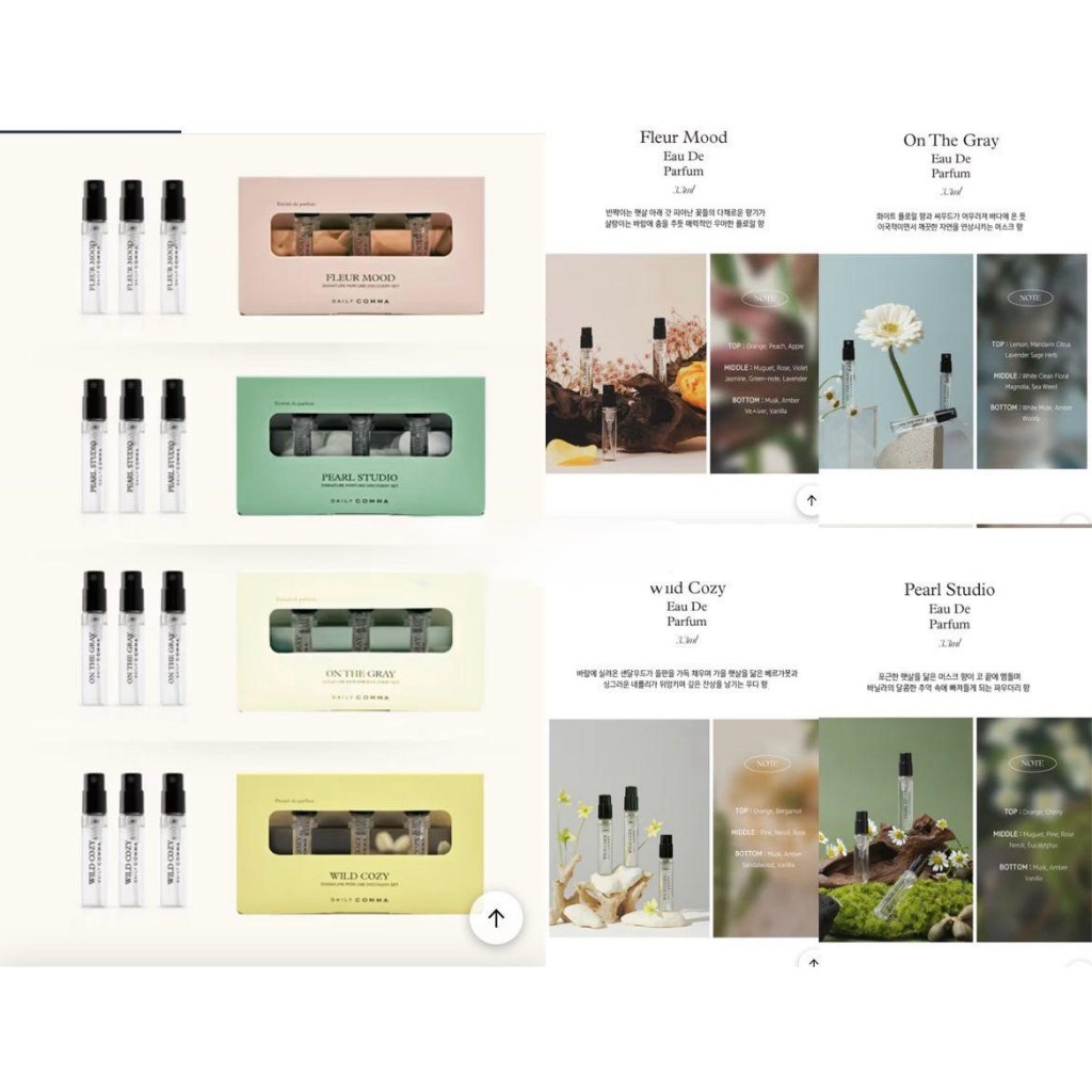 Jual Daily Comma Signature Perfume Set ( 3 Pcs x 3.3 ML) | Shopee Indonesia