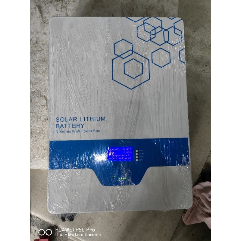 Jual baterai lithium power wall buat plts panel surya 51,2v 100ah ...