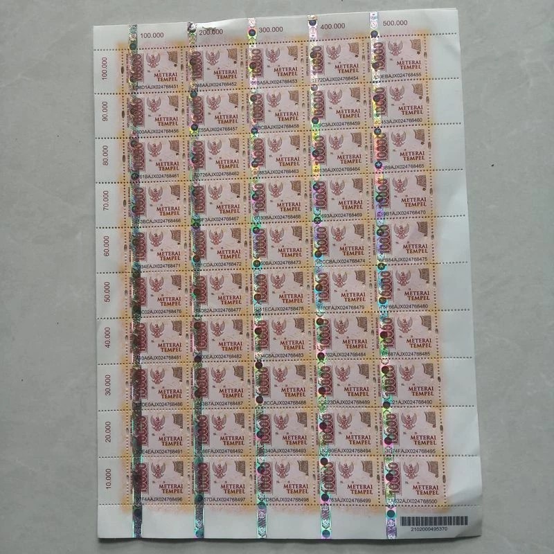 Jual SATUAN Meterai atau Materai Rp 10000 | Shopee Indonesia