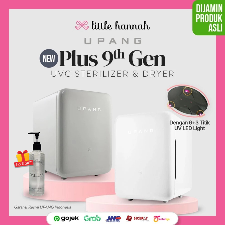 Jual [BONUS PINELAB] UPANG+ PLUS Series 9th Gen UV LED Waterless ...