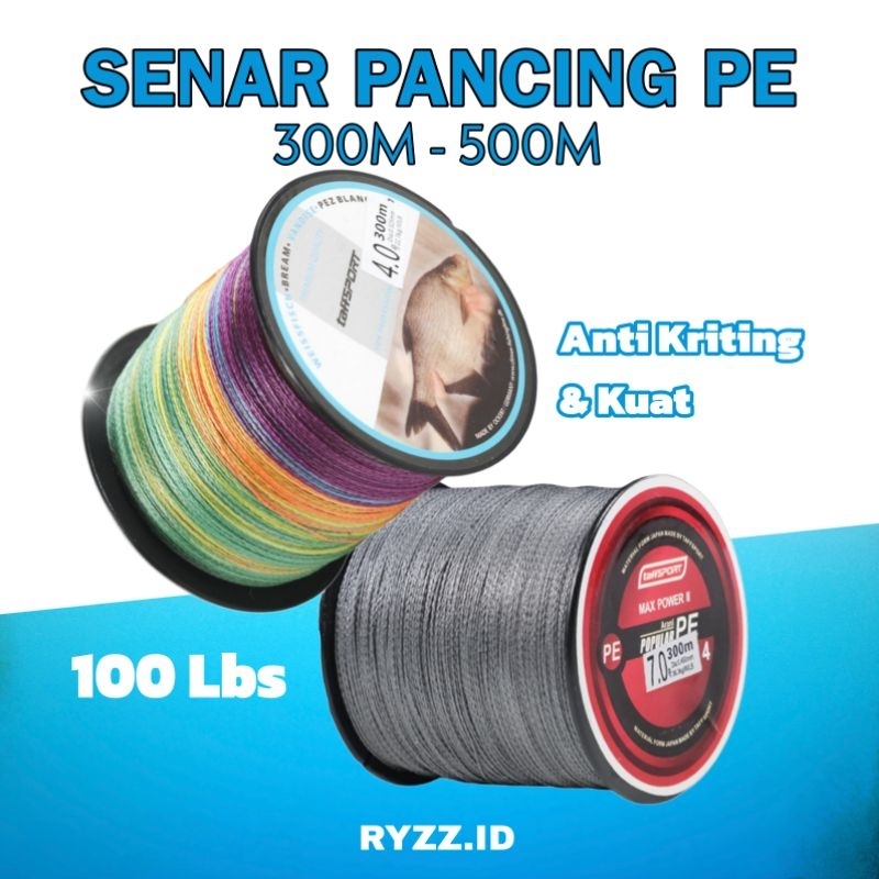 Jual Senar PE Pancing 500M Senar PE Berkualitas dan Murah - Senar ...