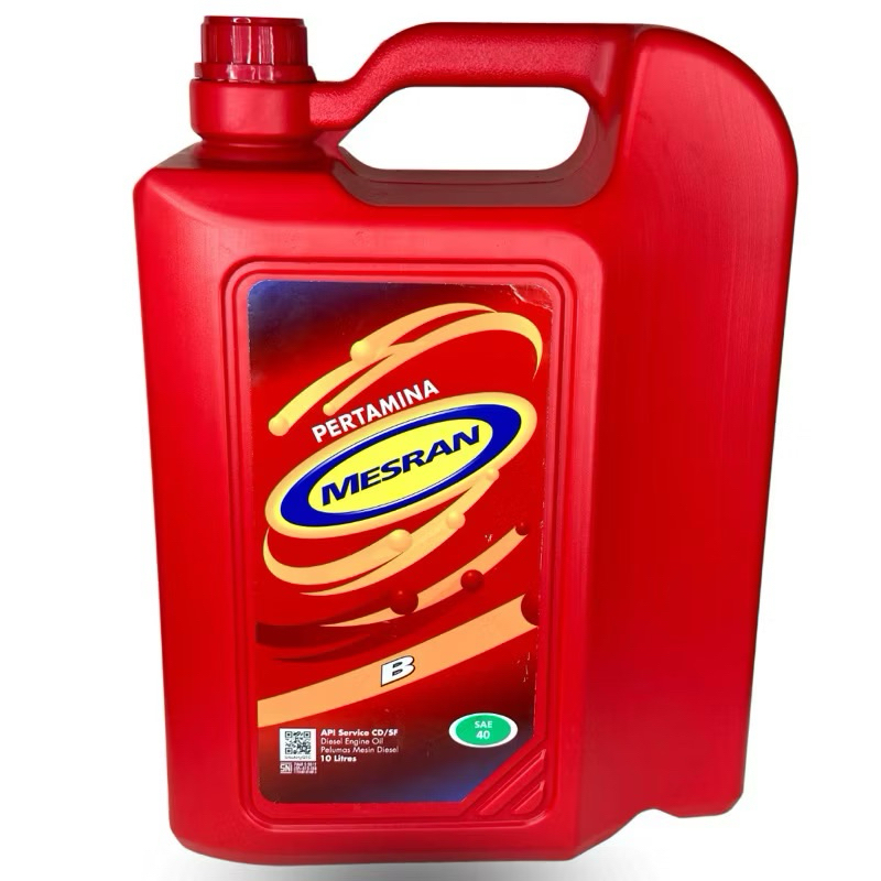 Jual OLI PERTAMINA MESRAN B SAE 40 10 LITER | Shopee Indonesia