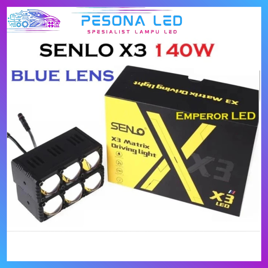 Jual MiniProjie Senlo X3 150 Watt FLAT CUTOFF, ciri khas sinar padat ...