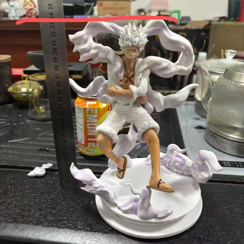 Jual action figure one piece diorama luffy gear 5 aura putih loose ...