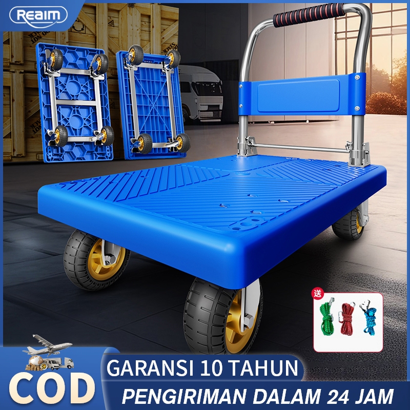 Jual Handtruck Troley lipat bawa aqua galon dan gas trolley lipat ...