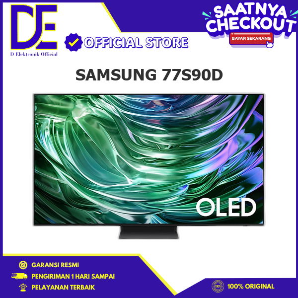 Jual SAMSUNG 77S90D SMART GOOGLE TV OLED 77 INCH 4K UHD DOLBY ATMOS ...