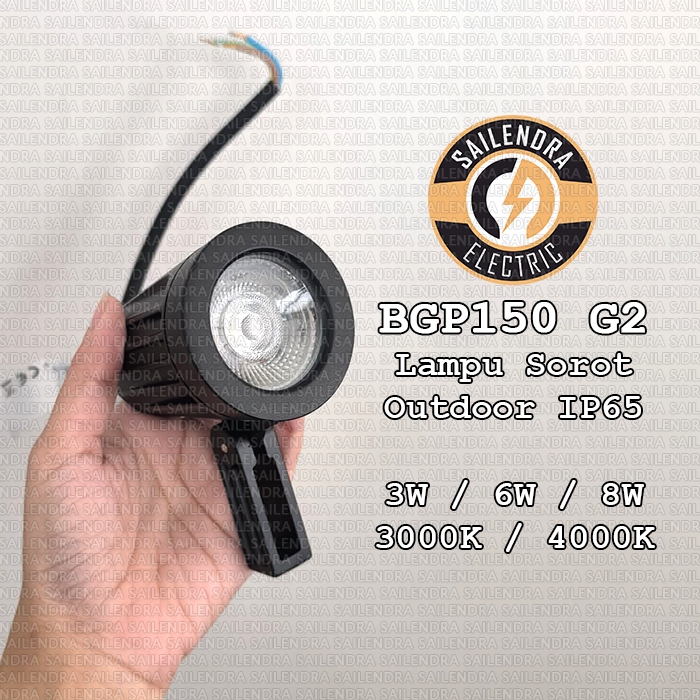 Jual Lampu Sorot PHILIPS BGP150 G2 3W 6W 8W - LED Spotlight IP65 Taman ...