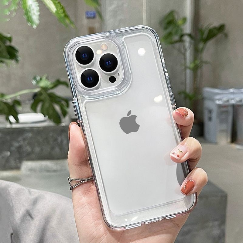 Jual (GROSIR) Clear Case Anti Kuning Akrilik Transparan For Iphone 11 ...