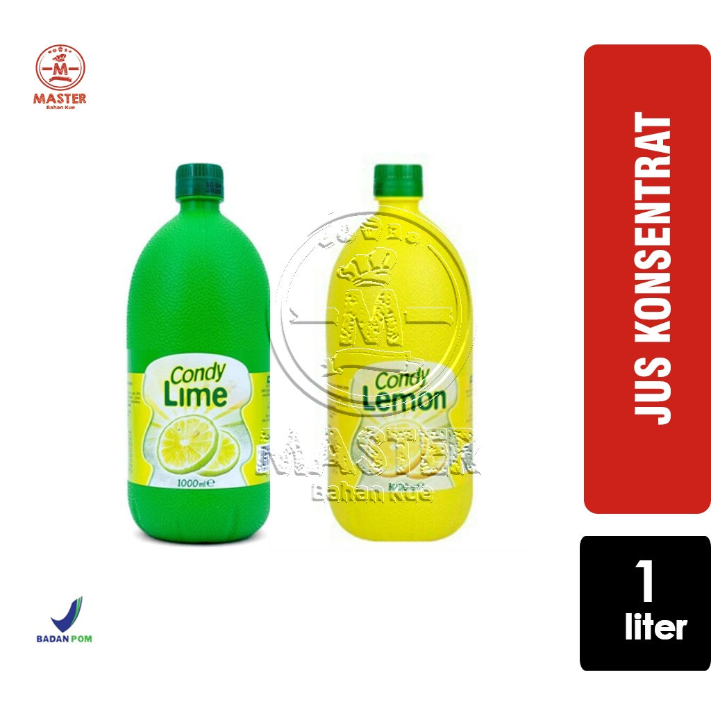 Jual Condy Lemon / Lime Juice Dressing / Jus [Botol 1L] | Shopee Indonesia