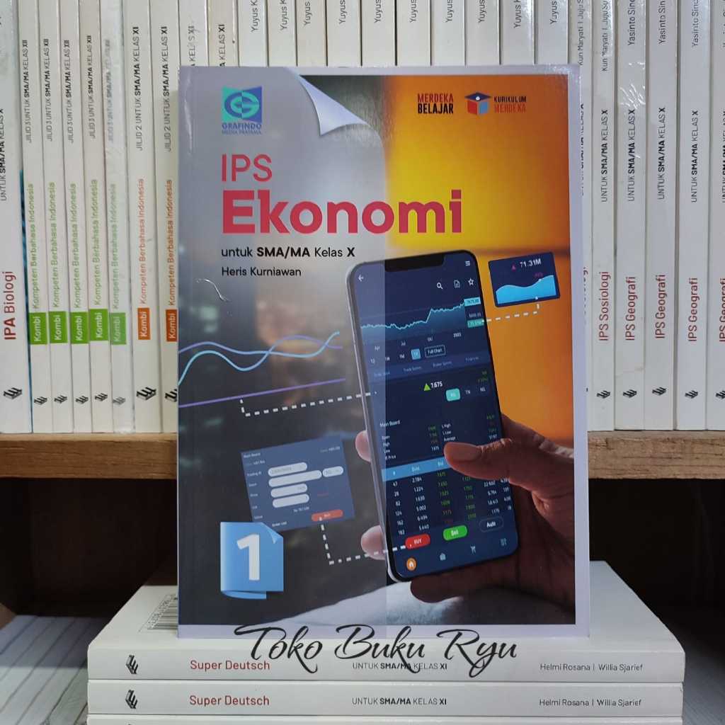 Jual Buku Ips Ekonomi Kelas 10 11 12 SMA Merdeka Revisi 2025 grafindo | Shopee Indonesia