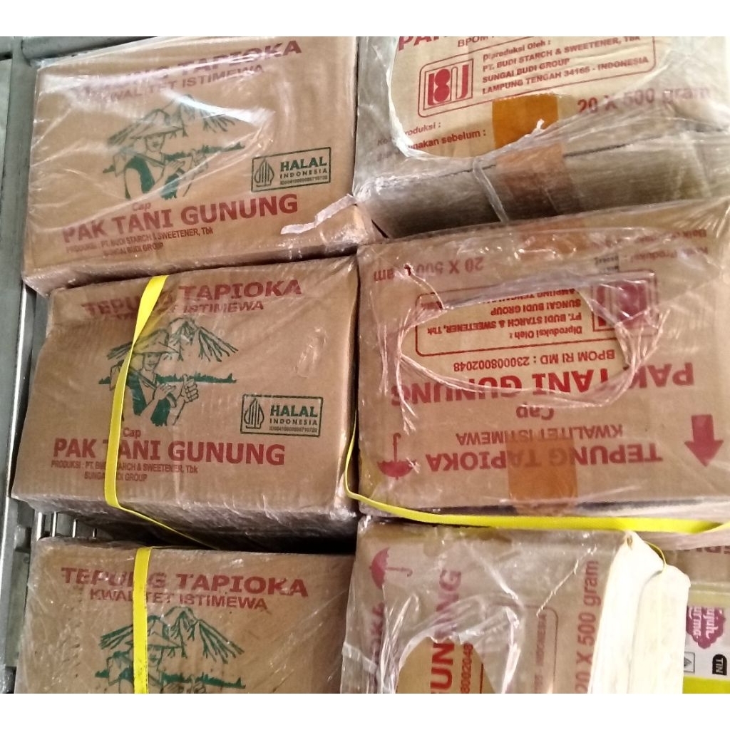 Jual Tepung Tapioka Cap Pak Tani Gunung Sedus Isi 20 Pcs | Shopee Indonesia