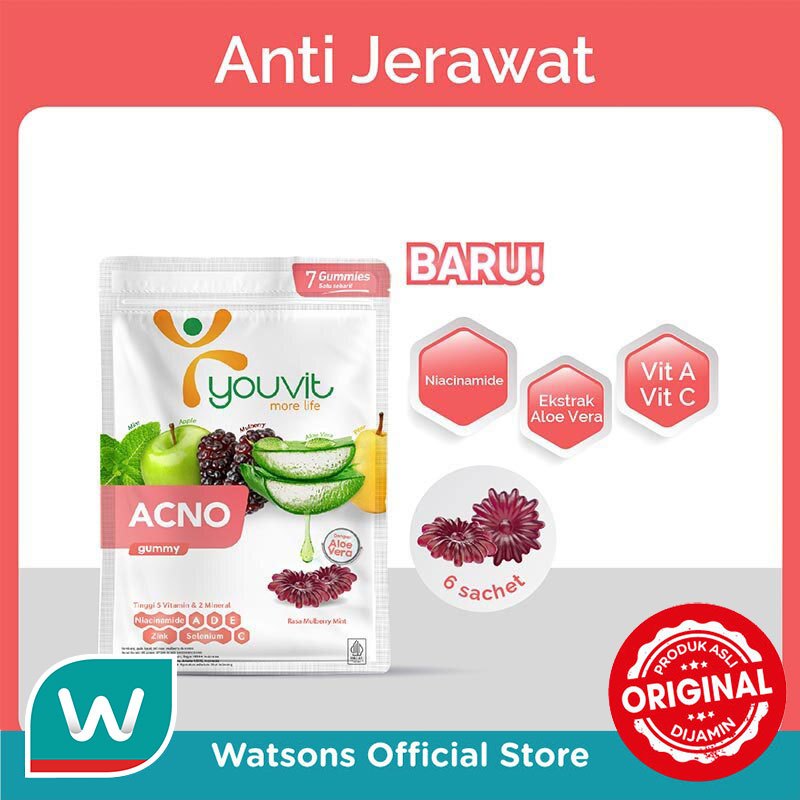 Jual Youvit Acno 7 Hari - Anti Jerawat | Shopee Indonesia