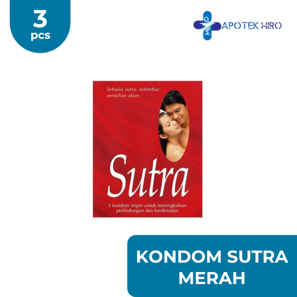 Jual KONDOM SUTRA MERAH BOX 3 PCS | Shopee Indonesia